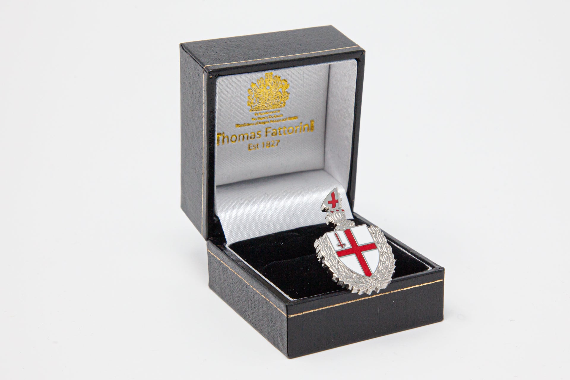 Enamel City of London shield badge/brooch – City of London Shop